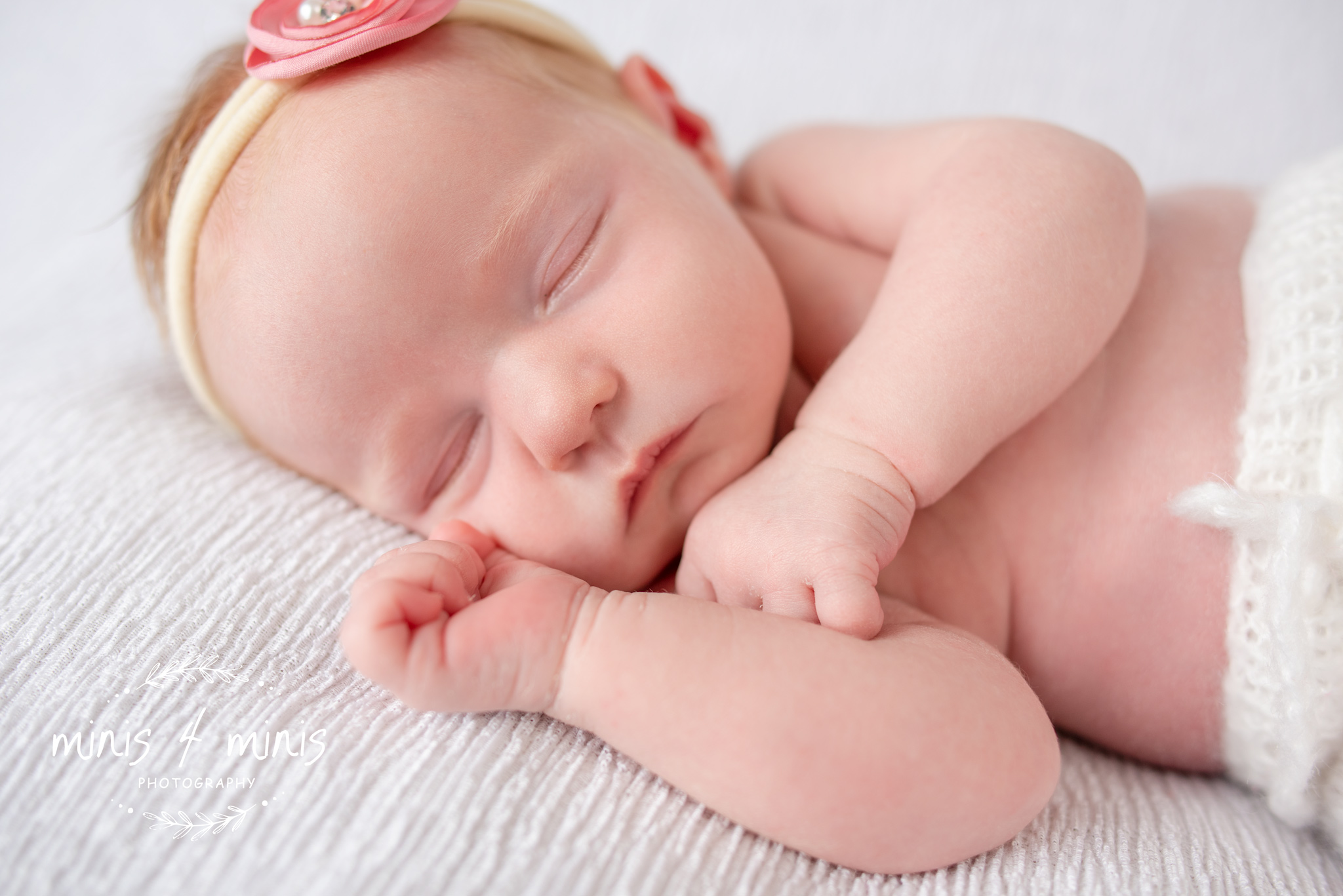 Newborn Photoshoot Baby Girl Minis 4 Minis Photography